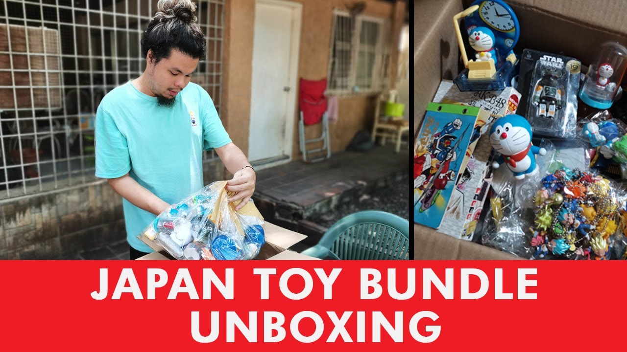 Japan Toy Bundle Unboxing - YouTube