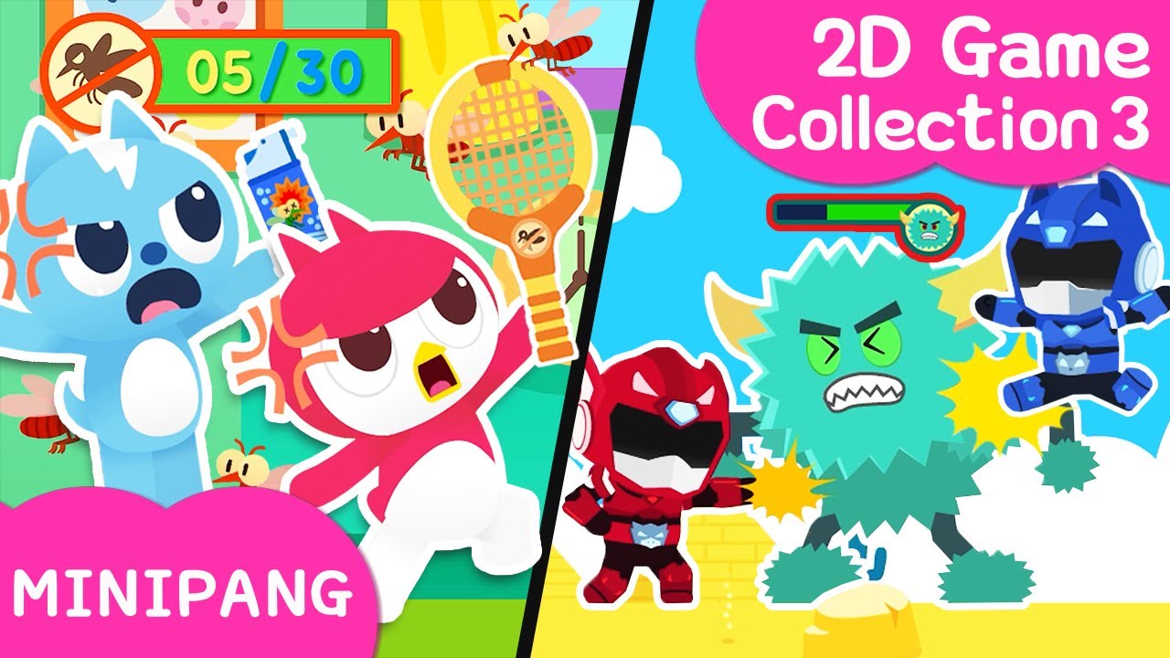 Learn colors with MINIPANG | 🎮2D Game Collection3 | MINIPANG TV 2D Play ...