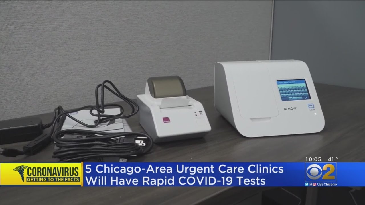 Rapid COVID-19 Tests To Begin In Illinois - YouTube