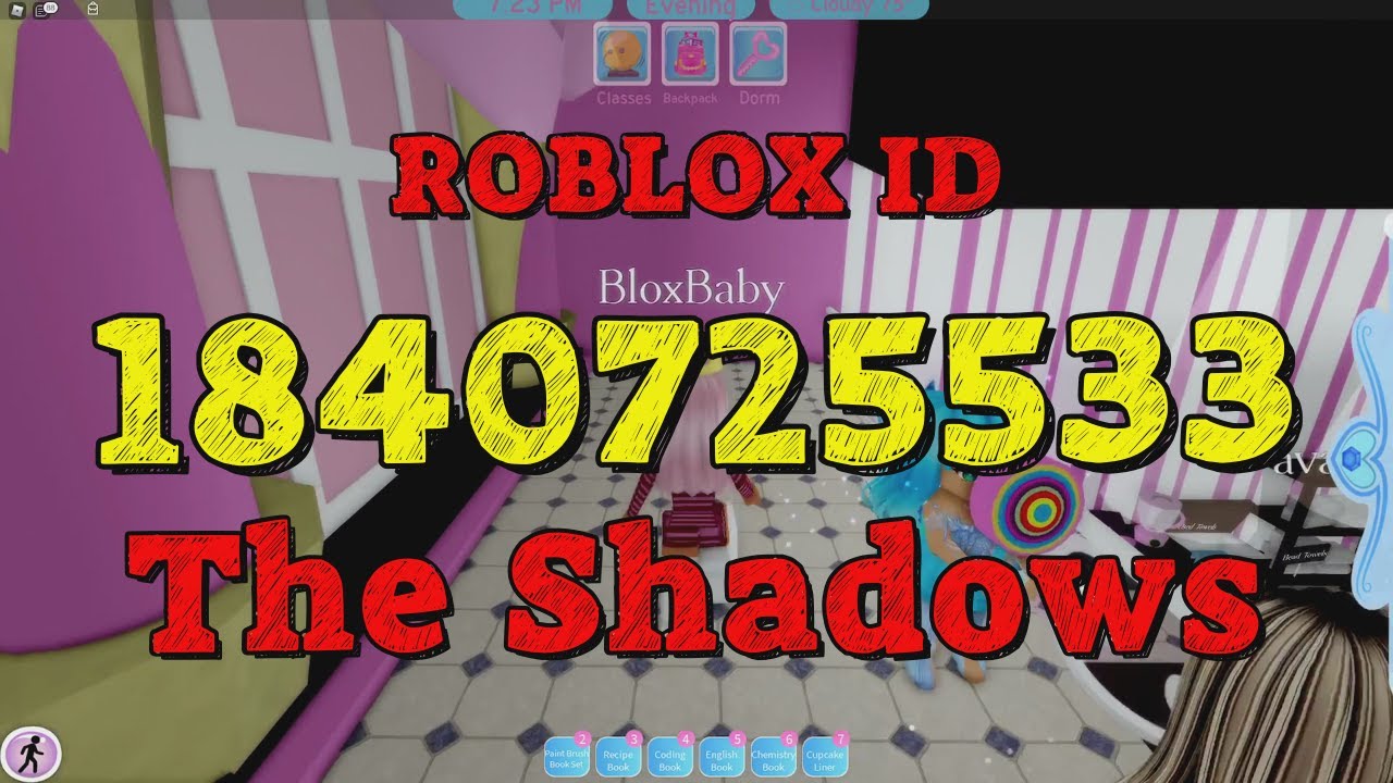 THE SHADOWS Roblox Song Codes - YouTube