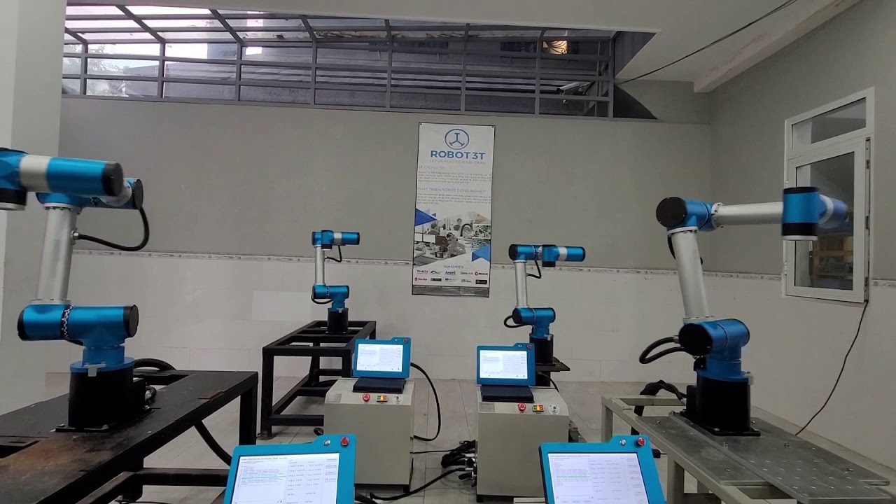 R3T-04: 3kg Payload 5 DOFs Industrial Robot - YouTube