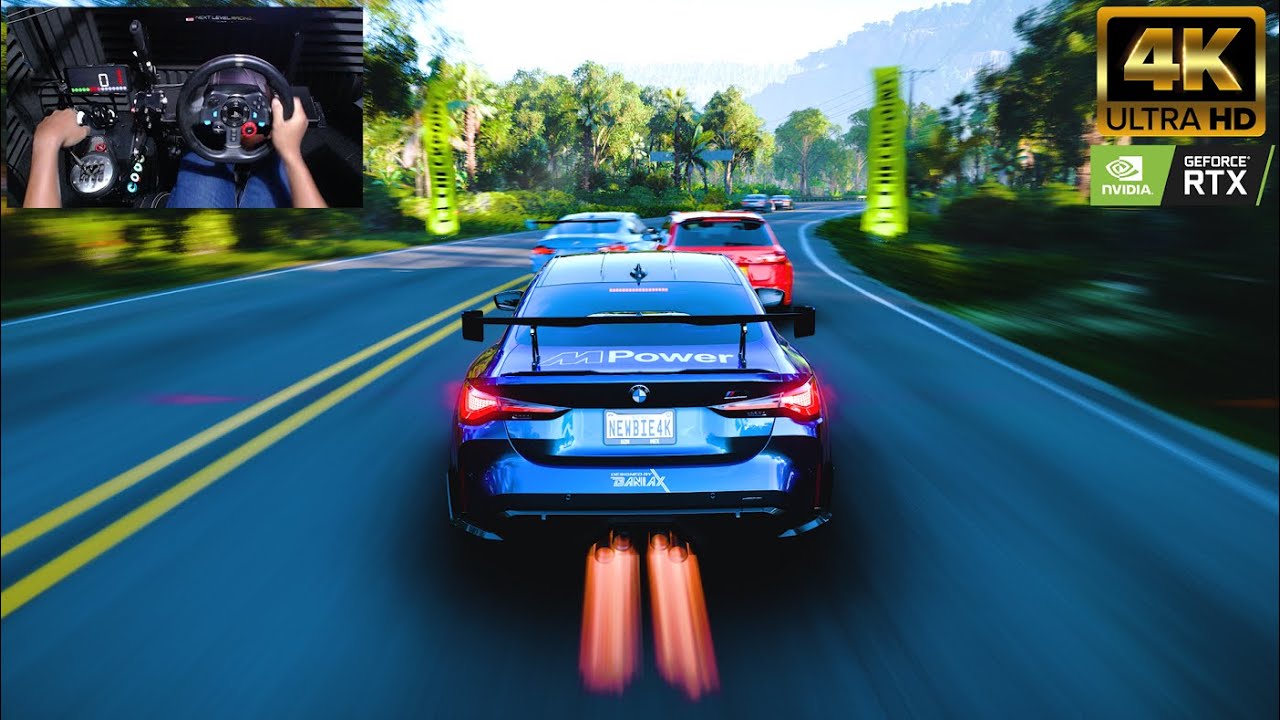 BMW M4 COMPETITIN - Goliath Race - Forza Horizon 5 - Steering Wheels ...