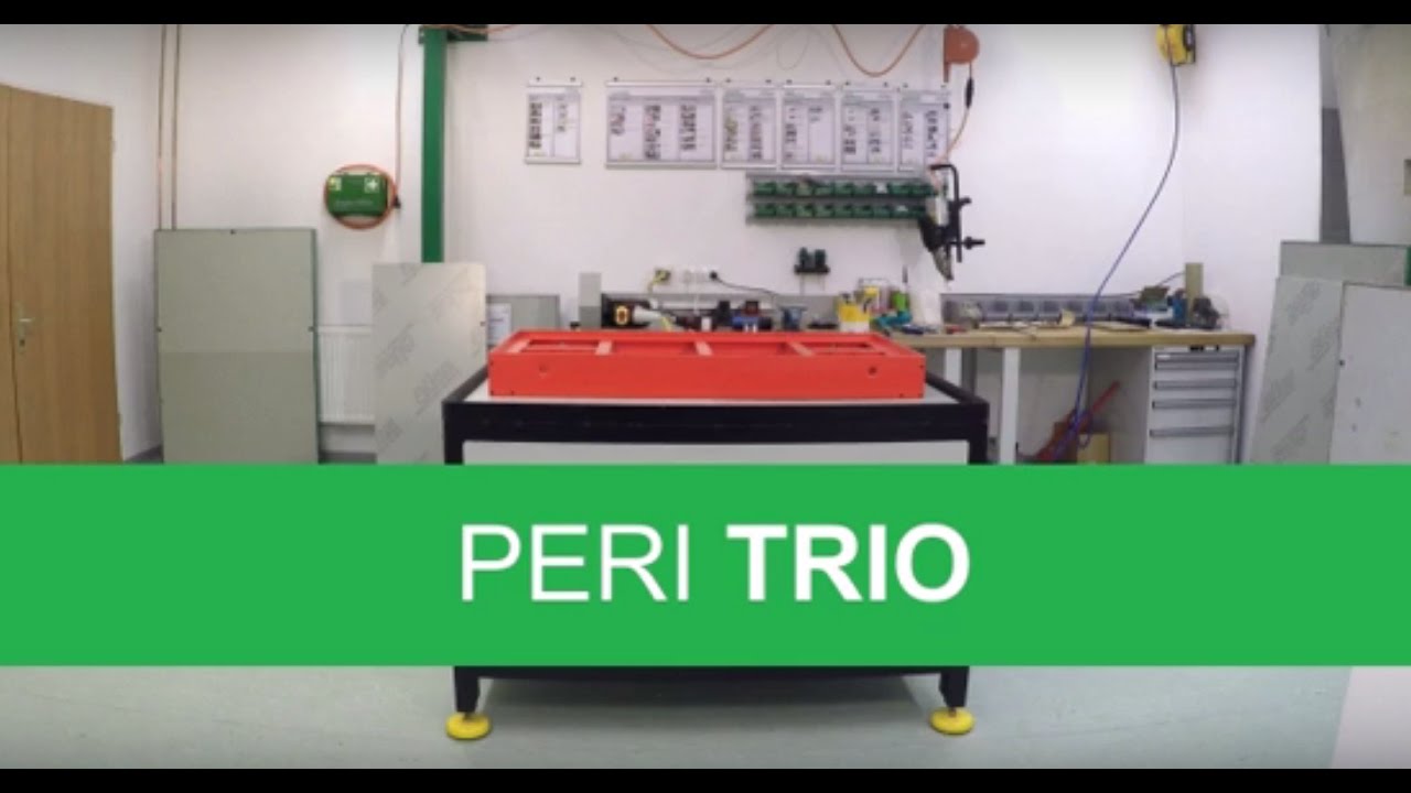 alkus - installation of the formwork panel in the PERI TRIO formwork ...