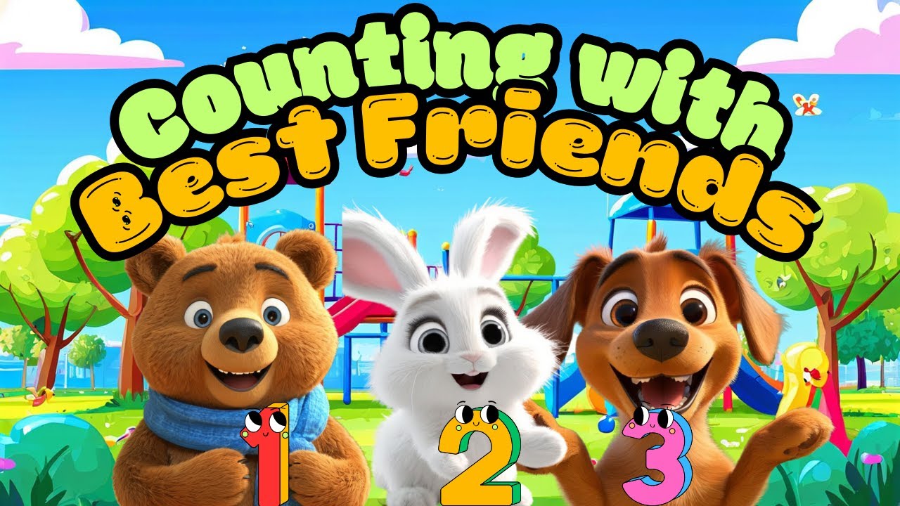 Learn to Count 1-10 with Best Friends | Fun & Educational Kids Counting ...