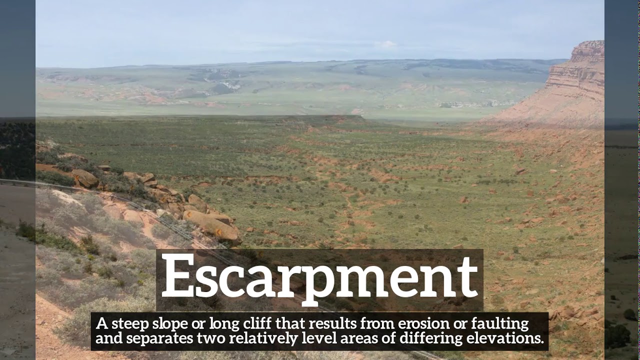 Escarpment Definition