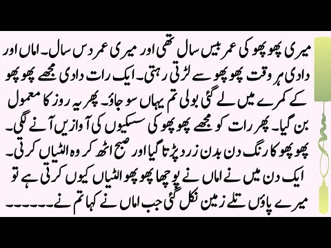 Phupho Aur Batiji Ka Qisa || Heart Touching and Emotional Stories