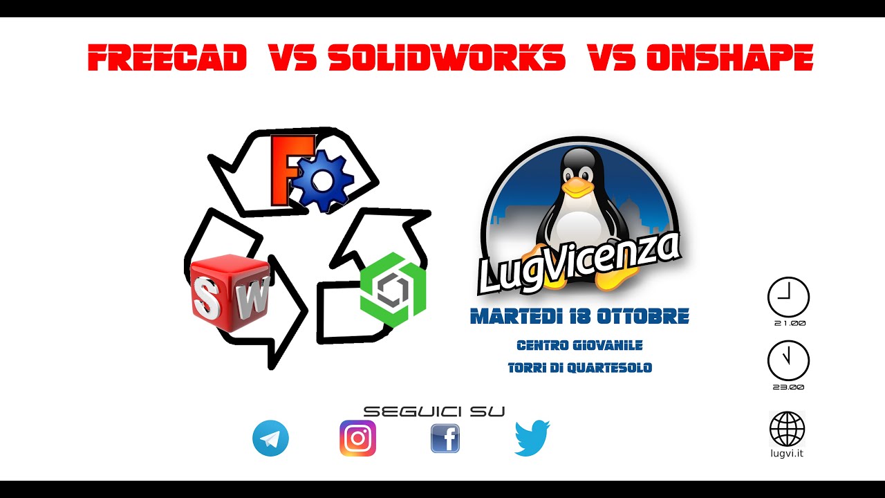 FreeCAD vs Solidworks vs Onshape - Stefano Spagnolo - YouTube