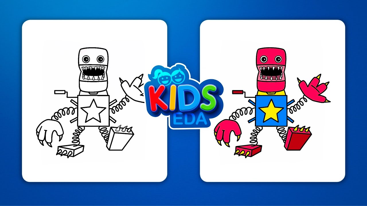 How To Draw Boxy Boo Easy - YouTube