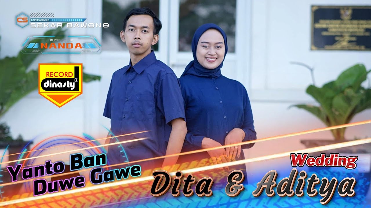 LIVE CS SEKAR BAWONO ll WEDDING DITA & ADITYA ll LIVE IN KALITELON ...