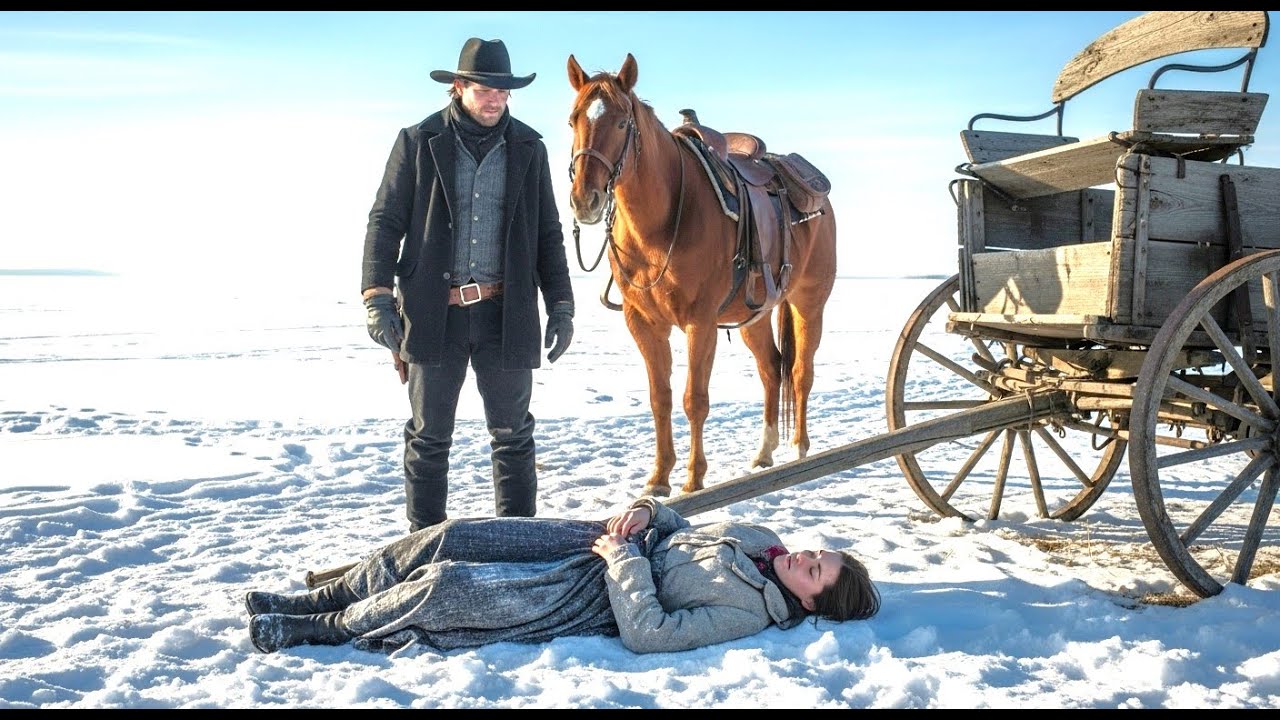 "Cowboy Found a Woman Freezing Beside a Wagon — And Made Her His Wife ...