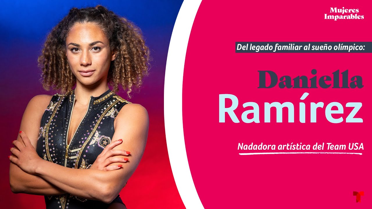La nadadora artística Daniella Ramírez, se alista para sus primeros ...