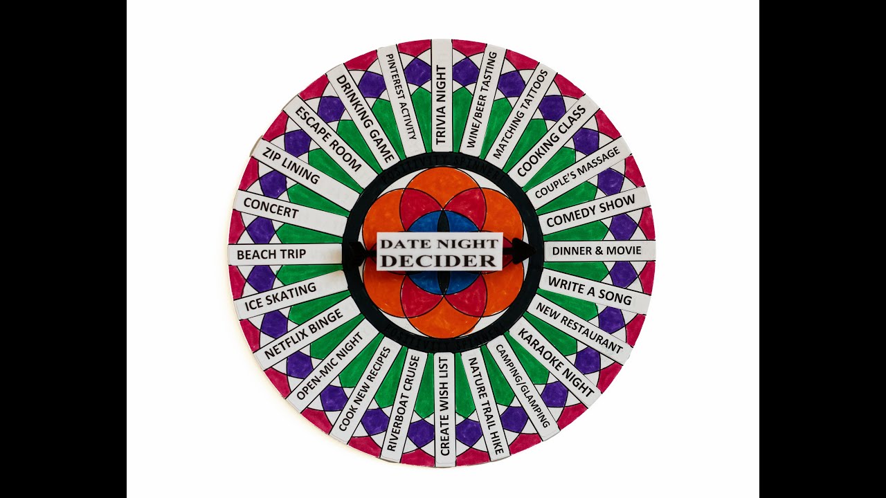 Date Night Decider Spinner Video - YouTube