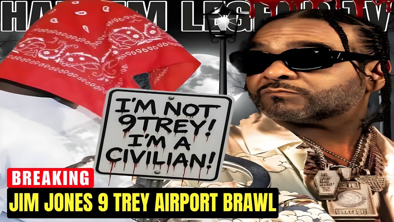 9 TREY Jim Jones AIRPORT BRAWL Ends With Police Statement! VIOLATION or ...