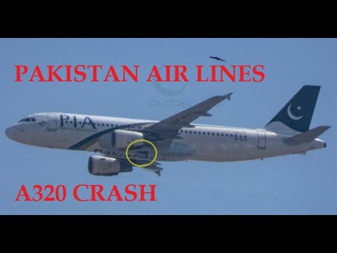 Pakistan International Airlines Crash of Flight 8303 22 May 2020 - YouTube