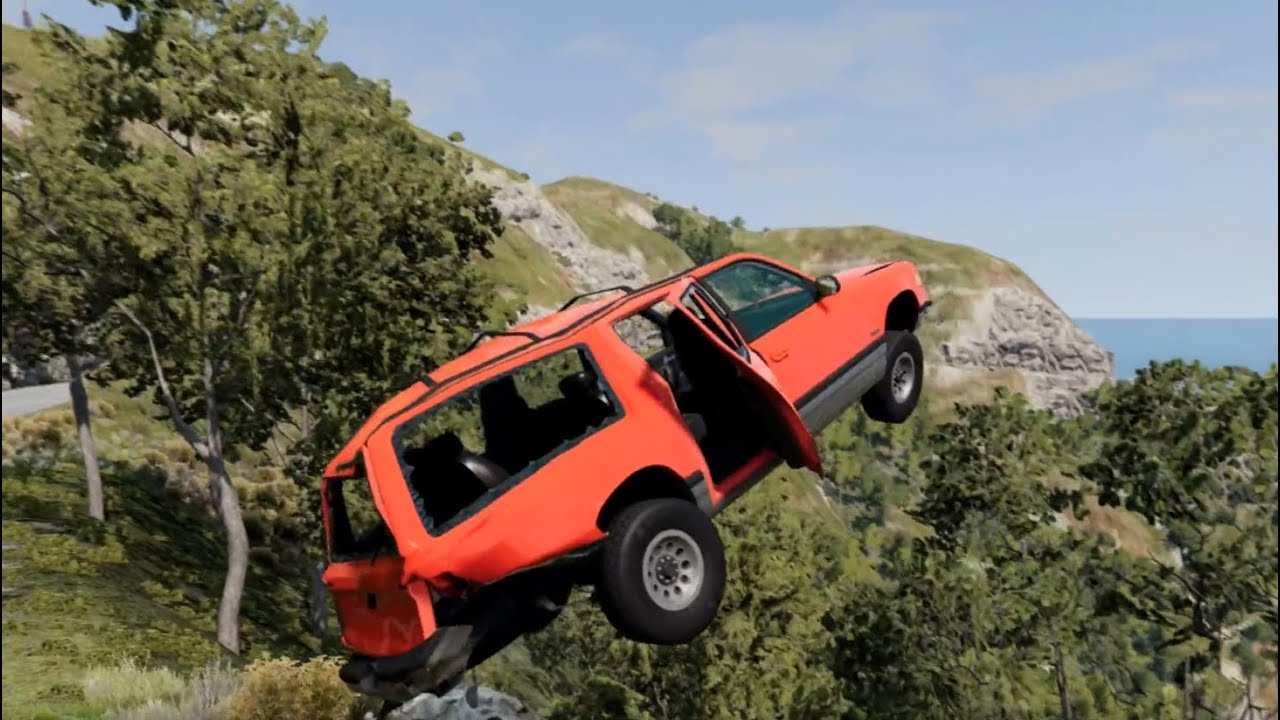 Dangerous Driving and Car Crashes #10 [BeamNG.Drive] - YouTube