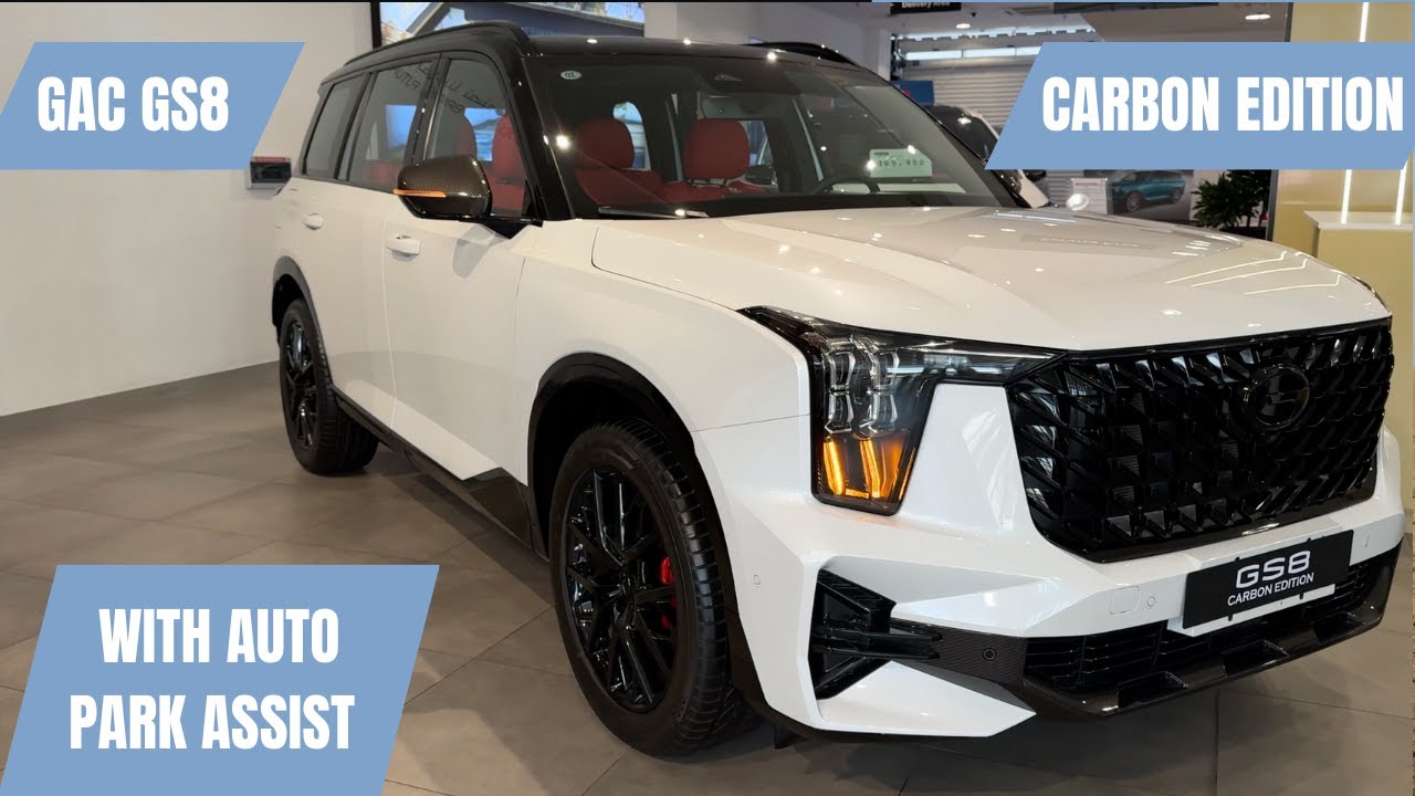 2025 GAC GS8 CARBON EDITION - 4WD SUV WITH AUTO PARK ASSIST - YouTube