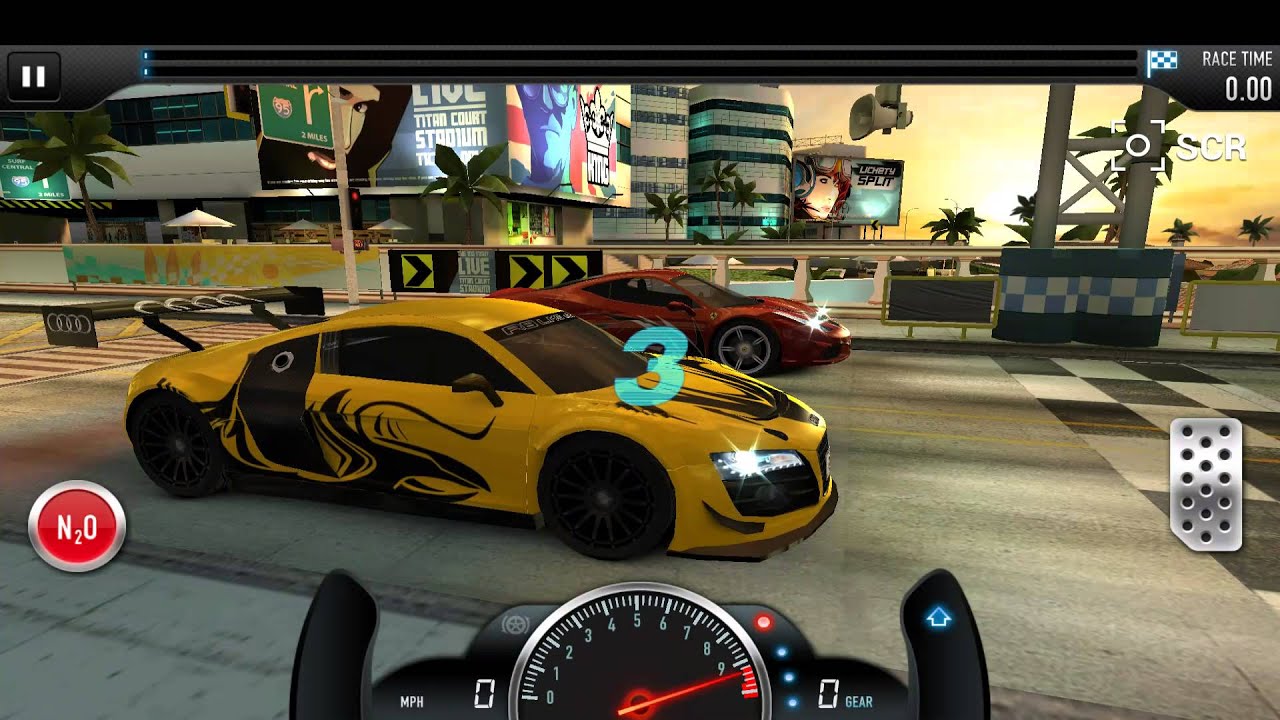 CSR Racing: Audi R8 LMS Ultra Record 7.268 (crew) - YouTube