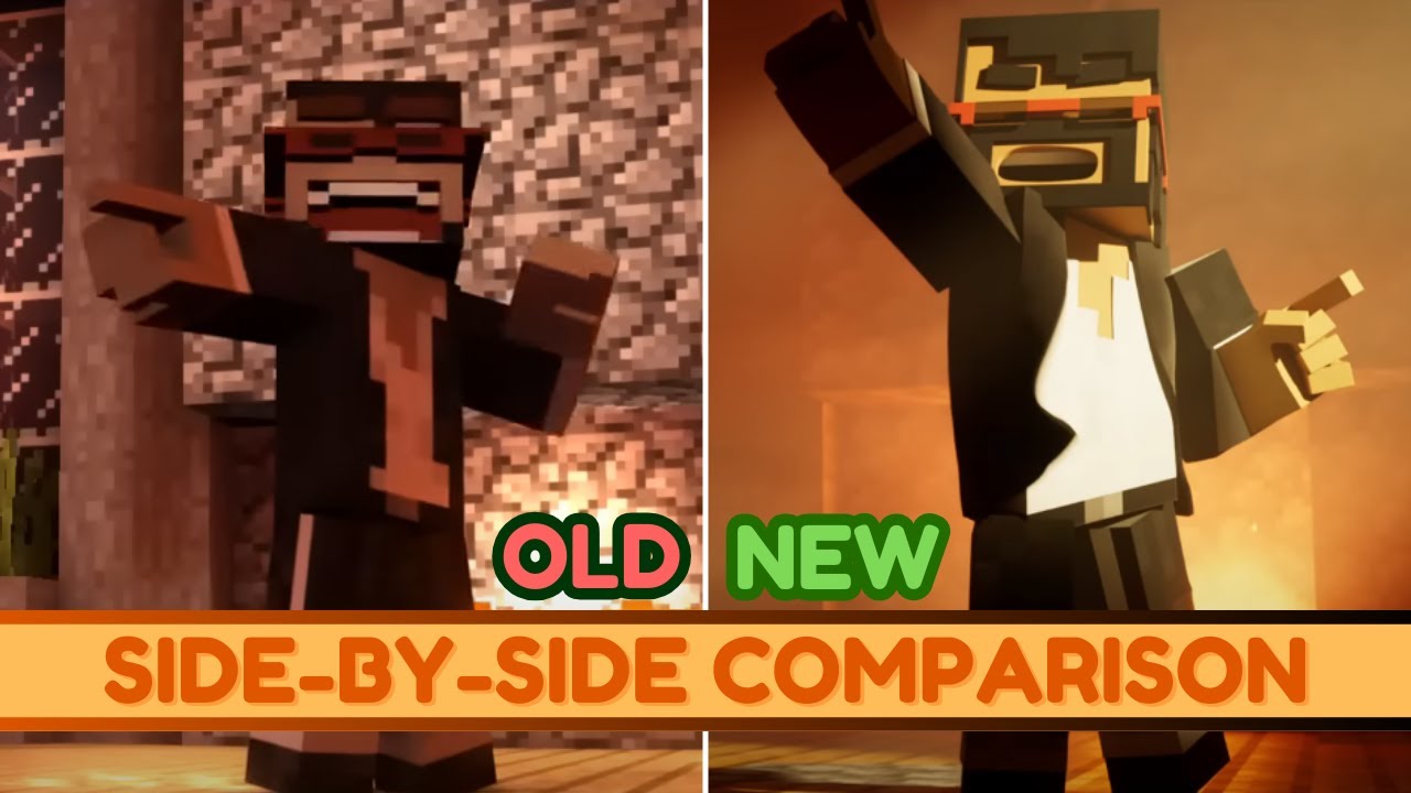 'Revenge' vs 'Revenge 2' (AUDIO & VIDEO) Comparison — CaptainSparklez ...