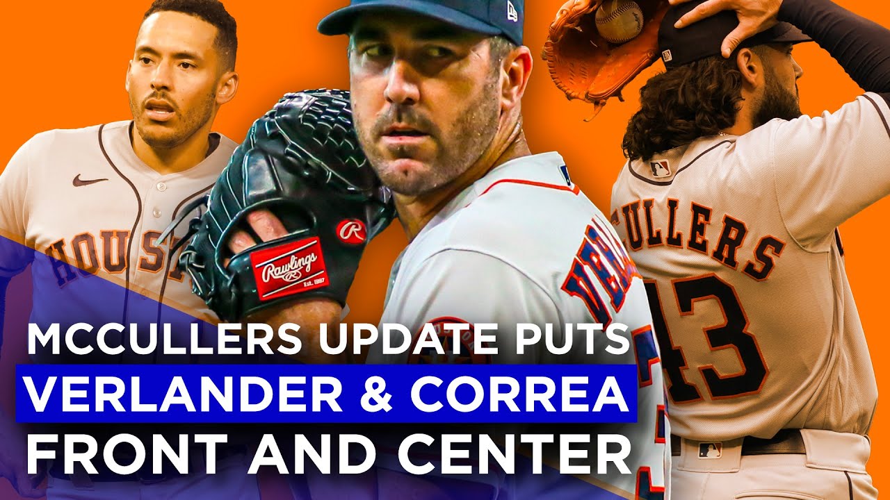 Lance McCullers health update puts Verlander, Correa front & center for ...