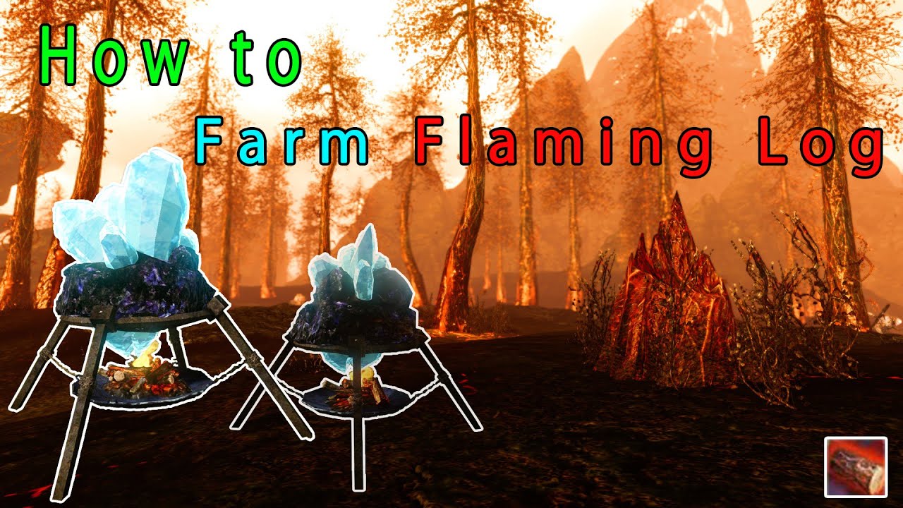 ArcheAge - How to farm Flaming Logs 【2020】 - YouTube