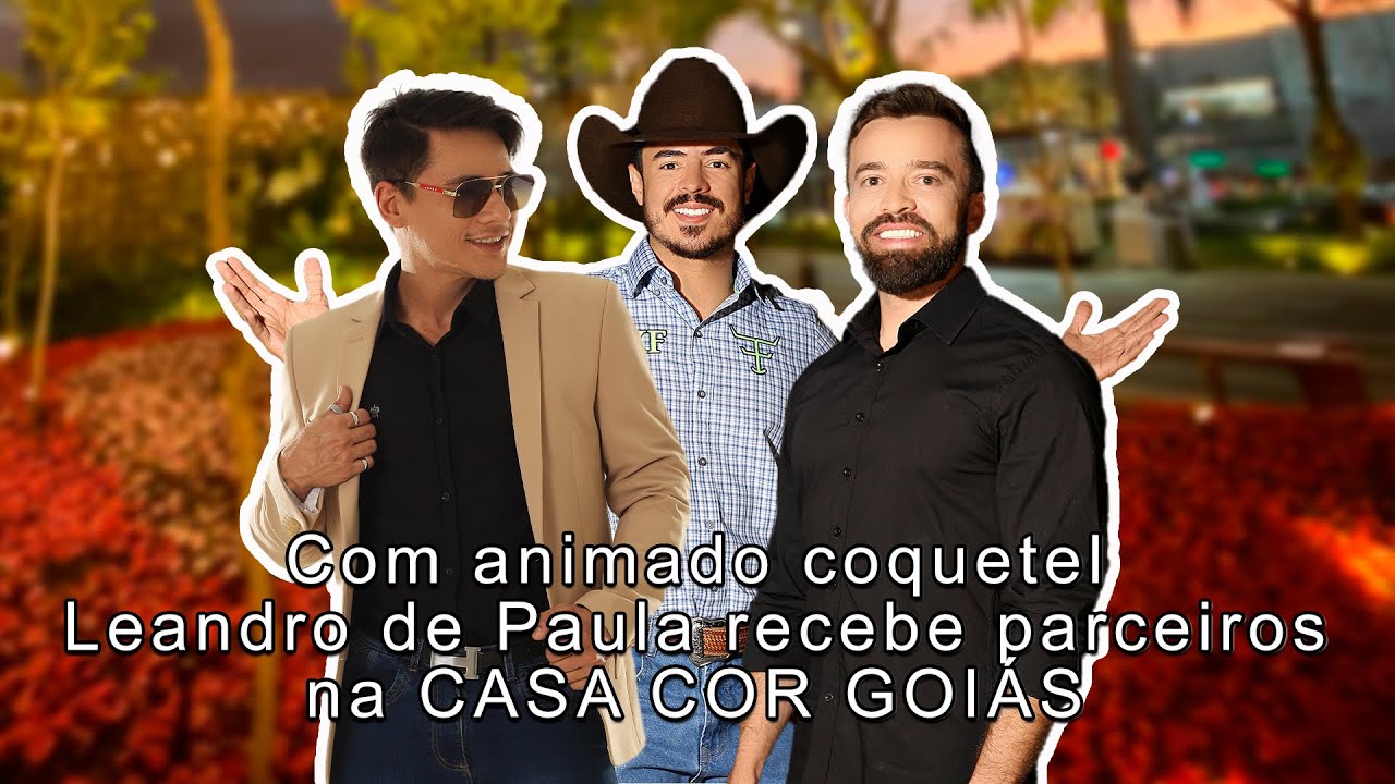 Coquetel Leandro de Paula Casa Cor 2023 - YouTube
