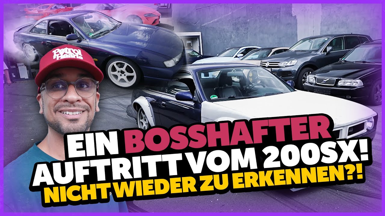 JP Performance - Ein BOSSHAFTER Auftritt vom 200SX! - YouTube