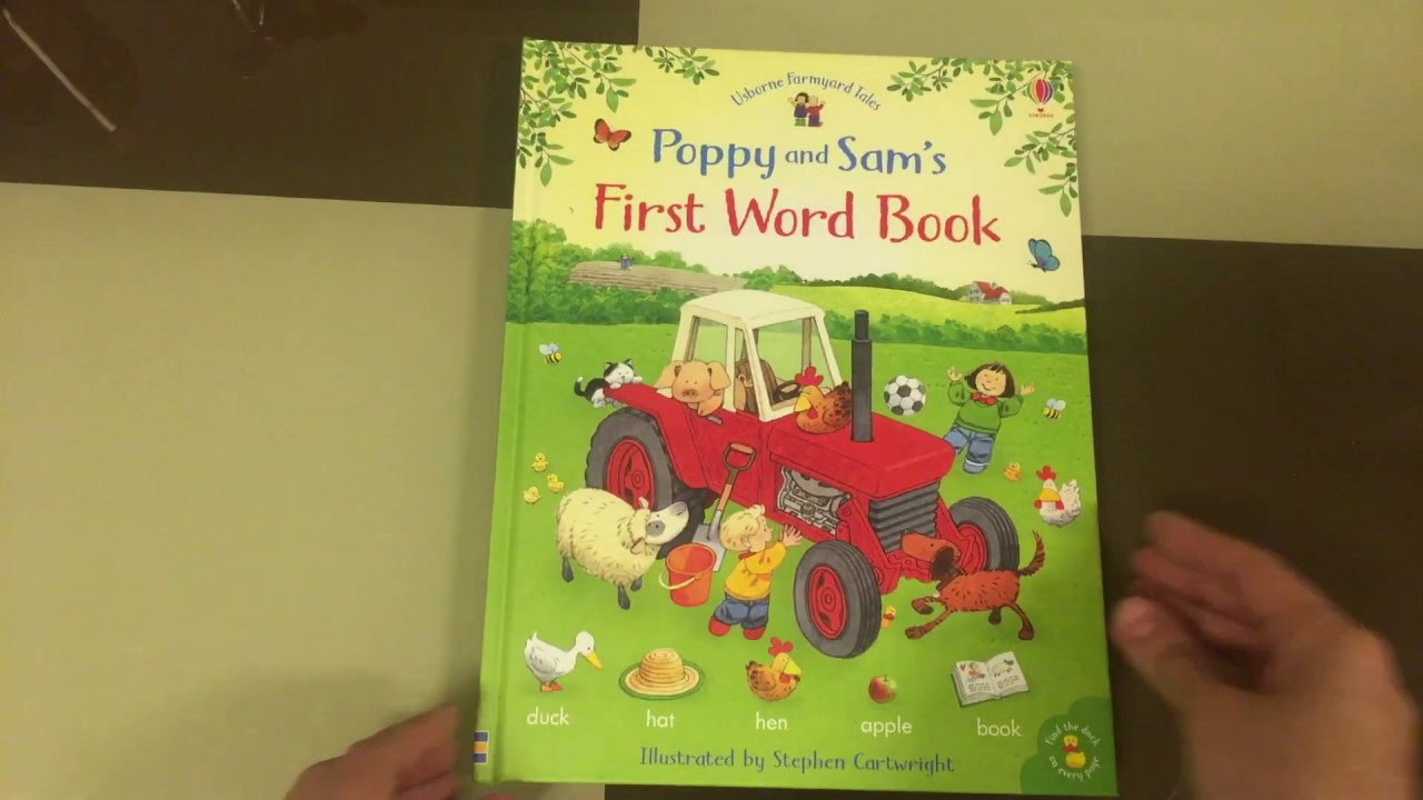 Poppy And Sam's First Word Book (FYT) - YouTube