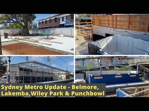 Sydney Metro Update - Belmore, Lakemba, Wiley Park and Punchbowl ...