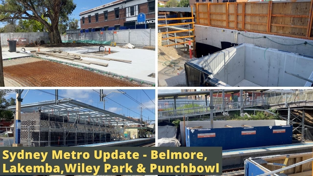 Sydney Metro Update - Belmore, Lakemba, Wiley Park and Punchbowl ...