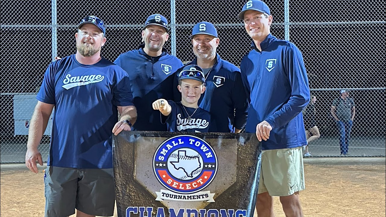 Savage Baseball - San Angelo Tournament Champs! - YouTube