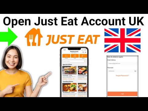 How To Open Just Eat Account UK (2024) - YouTube