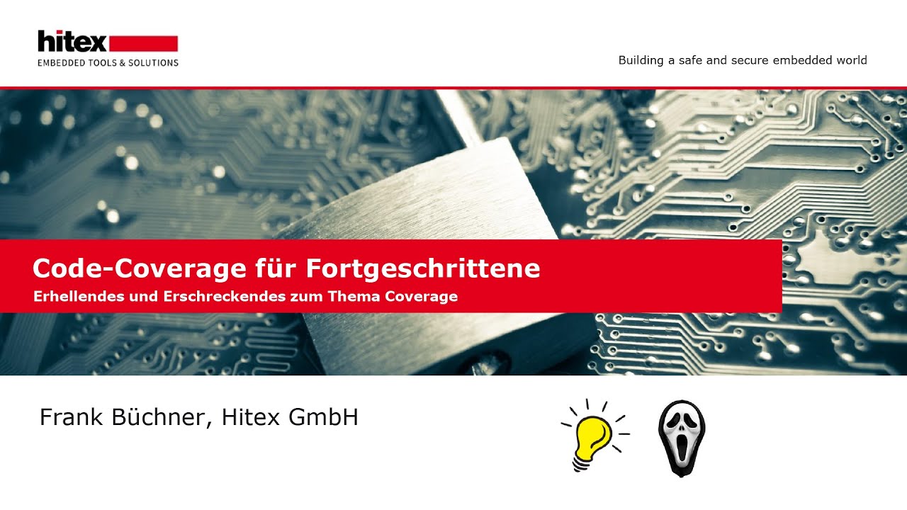 Hitex-Webinar: Code-Coverage für Fortgeschrittene - YouTube