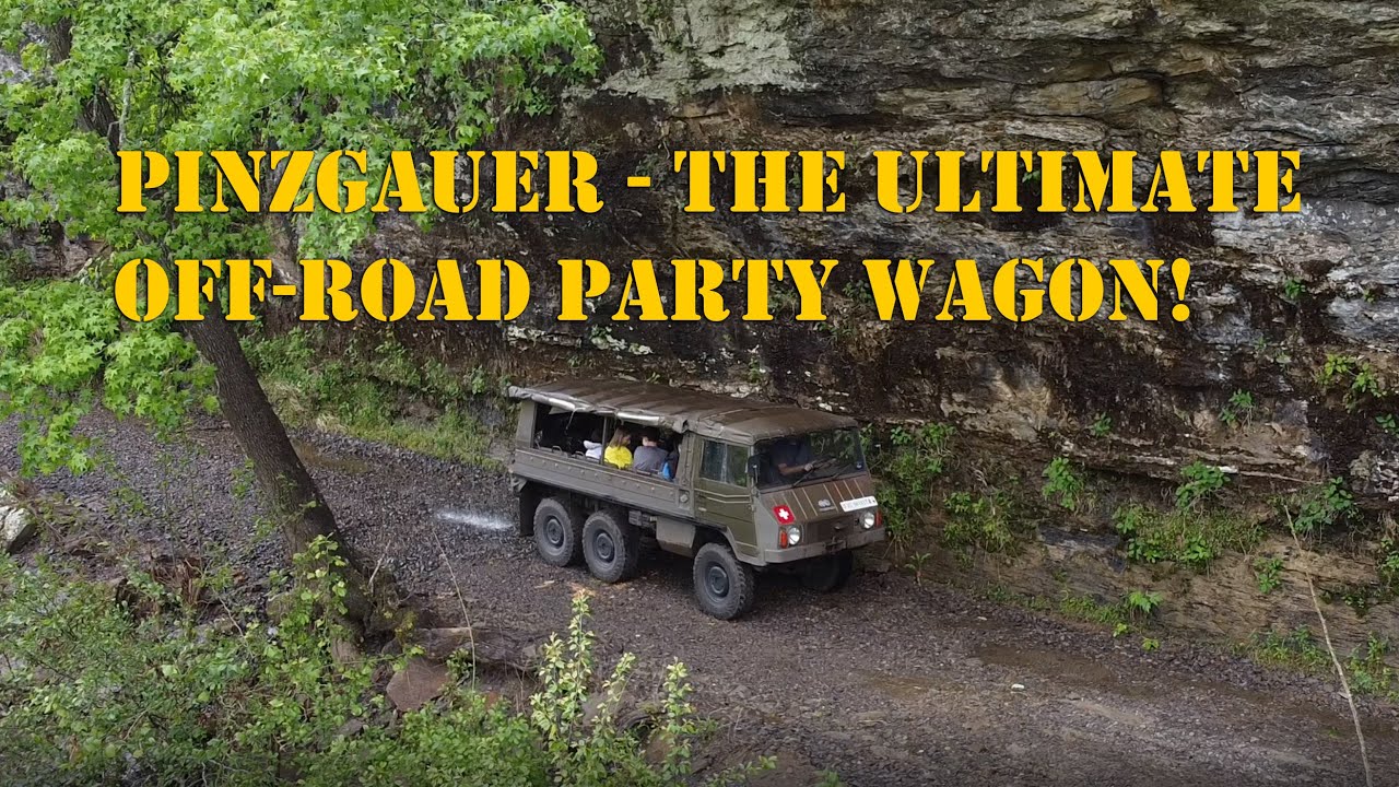 Pinzgauer - The Ultimate Off-Road Party Wagon - YouTube
