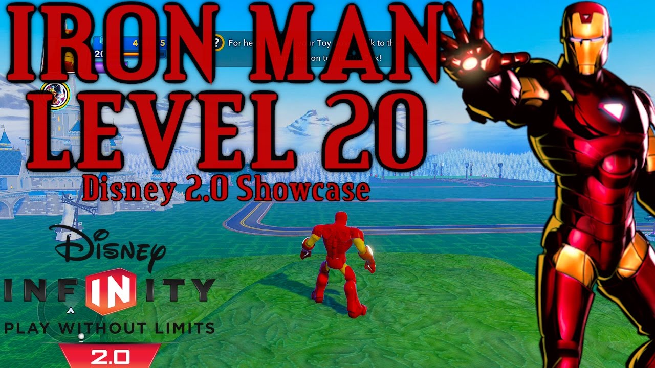 DIsney Infinity 2.0 Avengers HD IRON MAN Level 20 - IRON MAN Lets Play ...