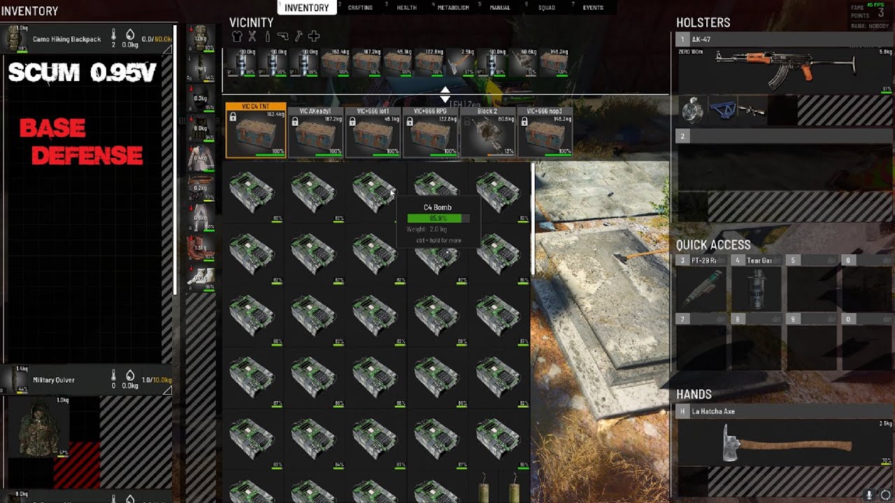 Scum 0.95v Base Defense Compilation #1 [TJ's World] - YouTube