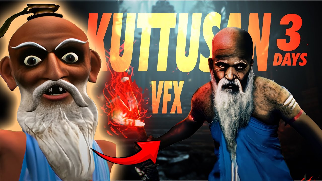 How I Transformed Myself into kuttusan Using VFX! | gopurj - YouTube