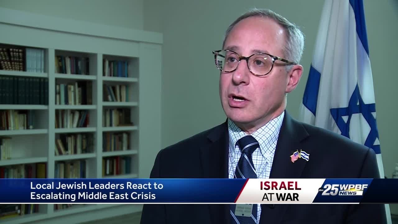 Rabbi in Boca Raton reacts to Iran's drone and missile strike against ...