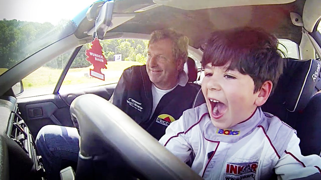 THE OPEL CAR KID - 6 YEAR OLD MIKAEL DRIVES LIKE A PRO - YouTube