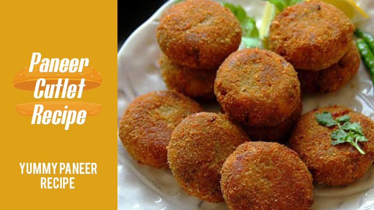 Paneer cutlet recipe | yummy paneer recipe | Taste time - YouTube