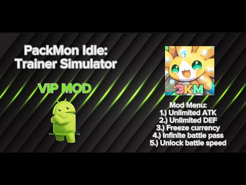 PackMon Idle:Trainer Simulator [VIP Mod] - YouTube