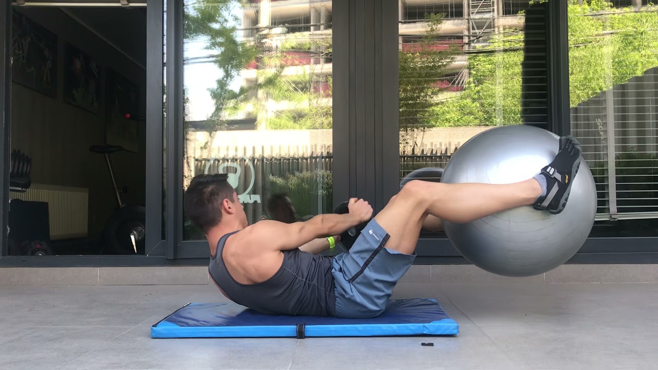 Obliques with trunk rotation 3 - YouTube