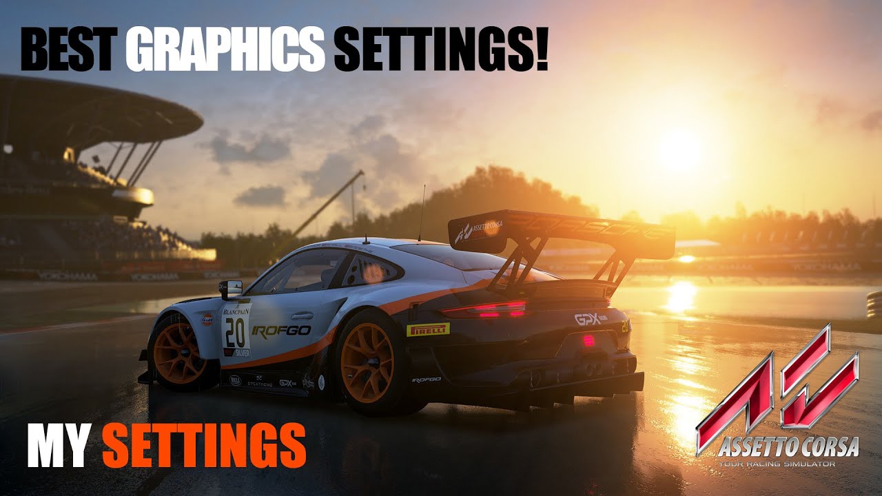 Best Content Manager Graphics Settings For Assetto Corsa! - YouTube