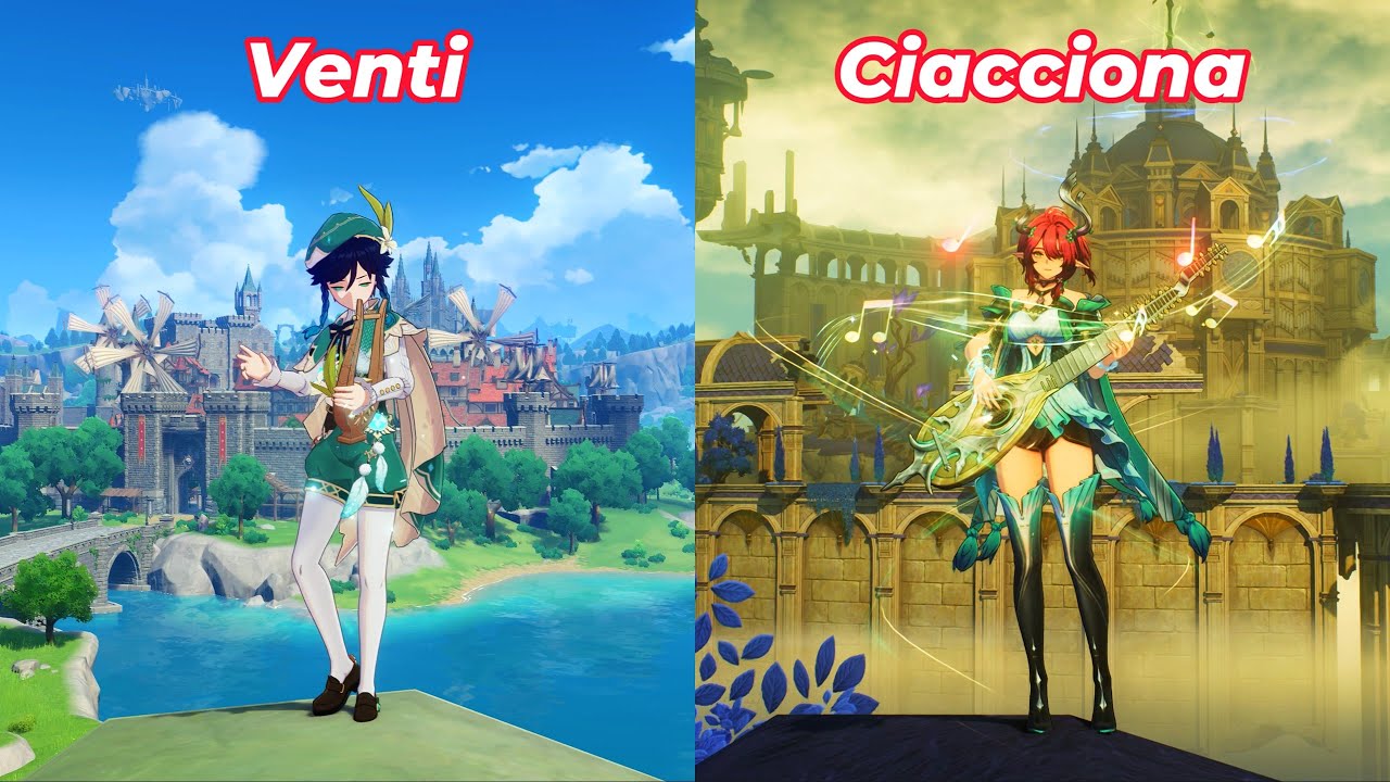 Venti vs Ciaccona! Full Gameplay - YouTube