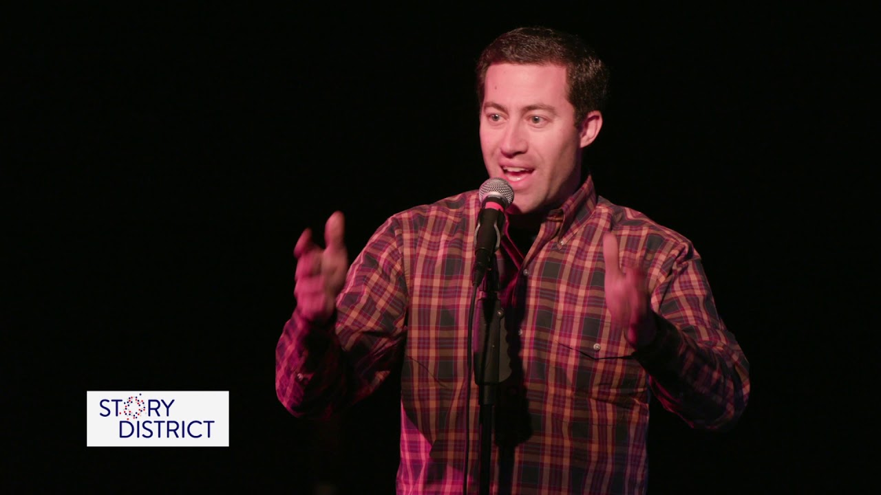 Adam Ruben at Story District's Dick in a Box - YouTube