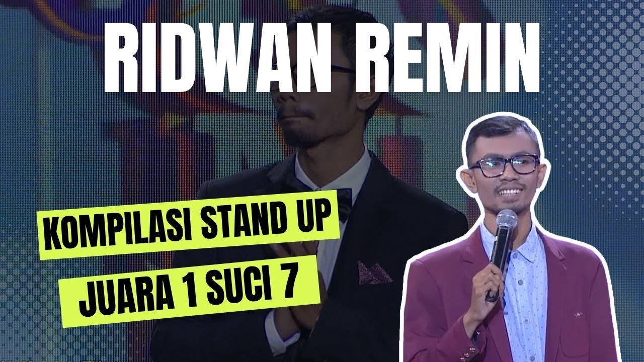 Ahlinya Roasting, Inilah Kompilasi Stand Up Ridwan Remin! - YouTube