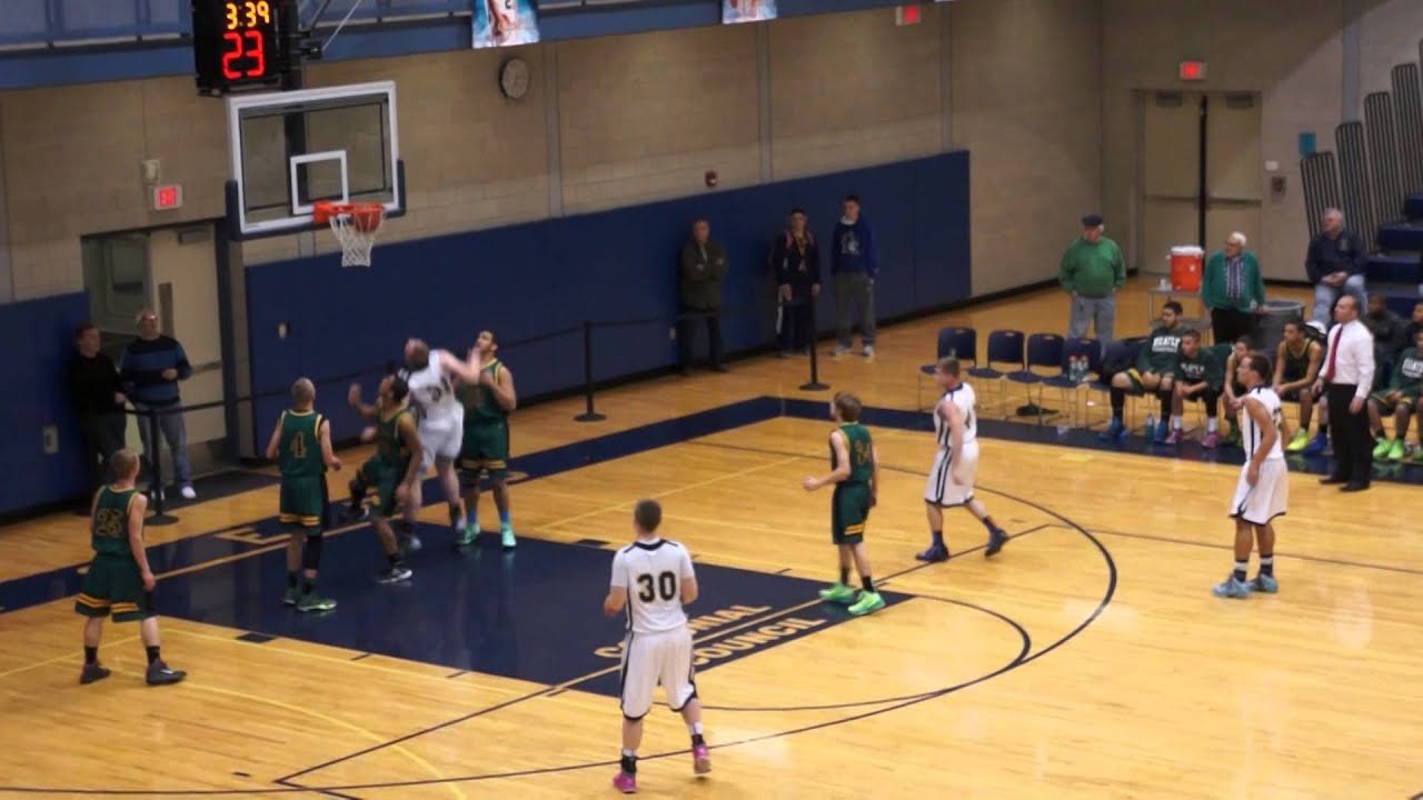 Kevin Napier Scores On A Nice Bounce Pass From Todd Haynes - YouTube