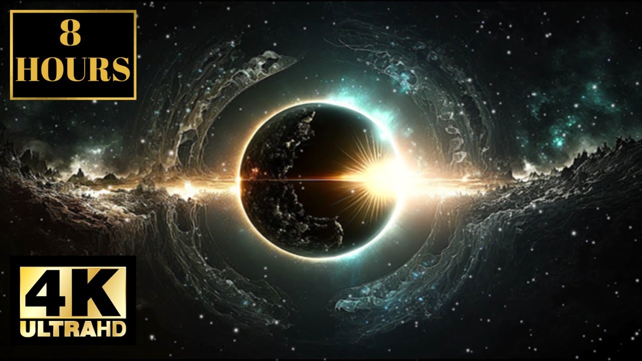 Stars Universe Reflection Background Wallpaper Screensaver Relaxing ...