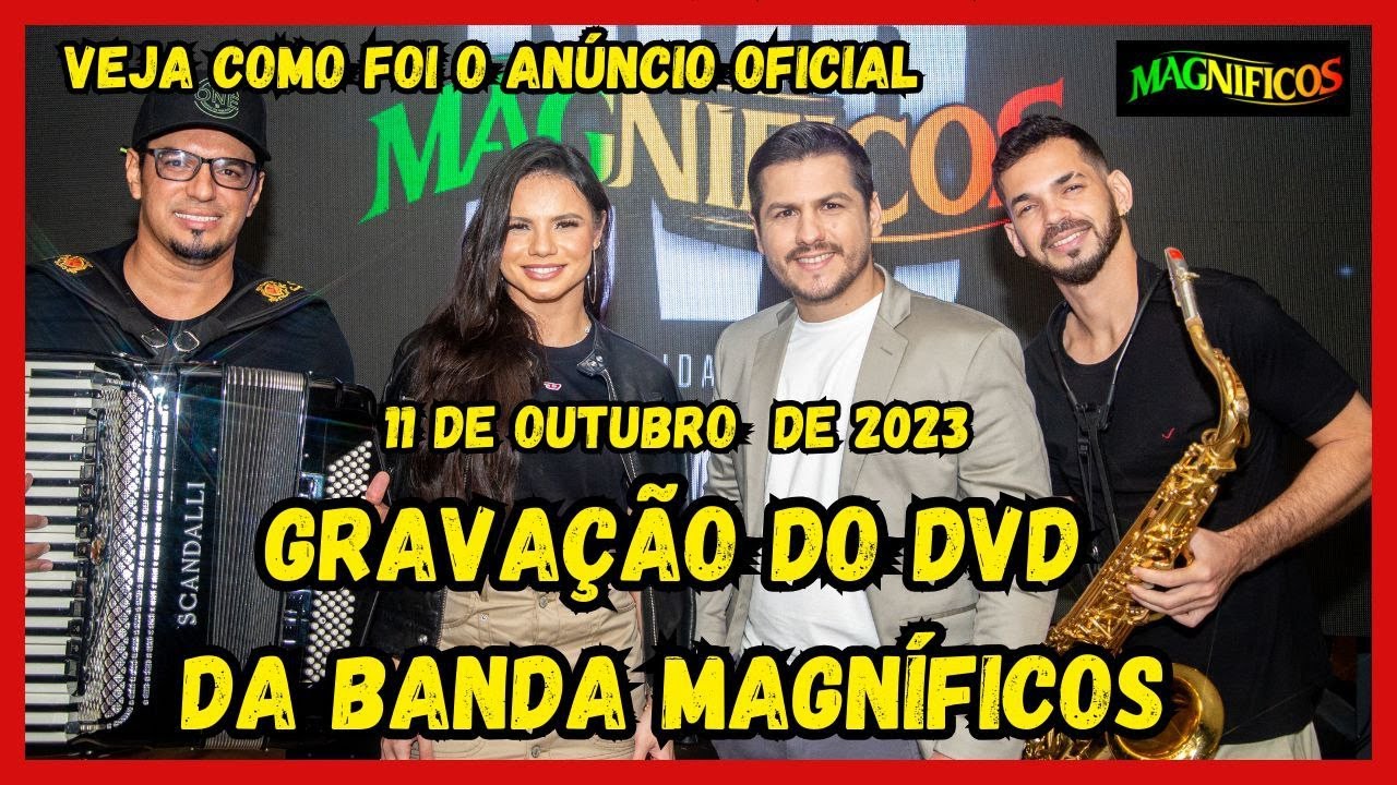 GRAVAÇÃO DO DVD DA BANDA MAGNÍFICOS - 11 de outubro de 2023 no PARQUE ...