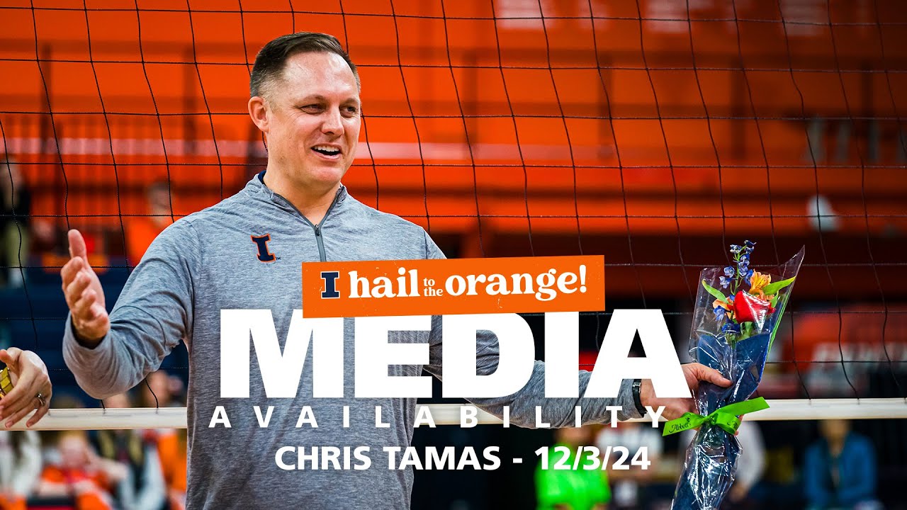Illini VB | Chris Tamas Media Availability 12/3/24 - YouTube