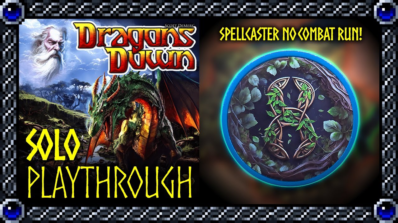 Dragons Down Solo Playthrough | Legendary Sandbox | Elf Druid (Spellcaster, Non-Combat Build ...